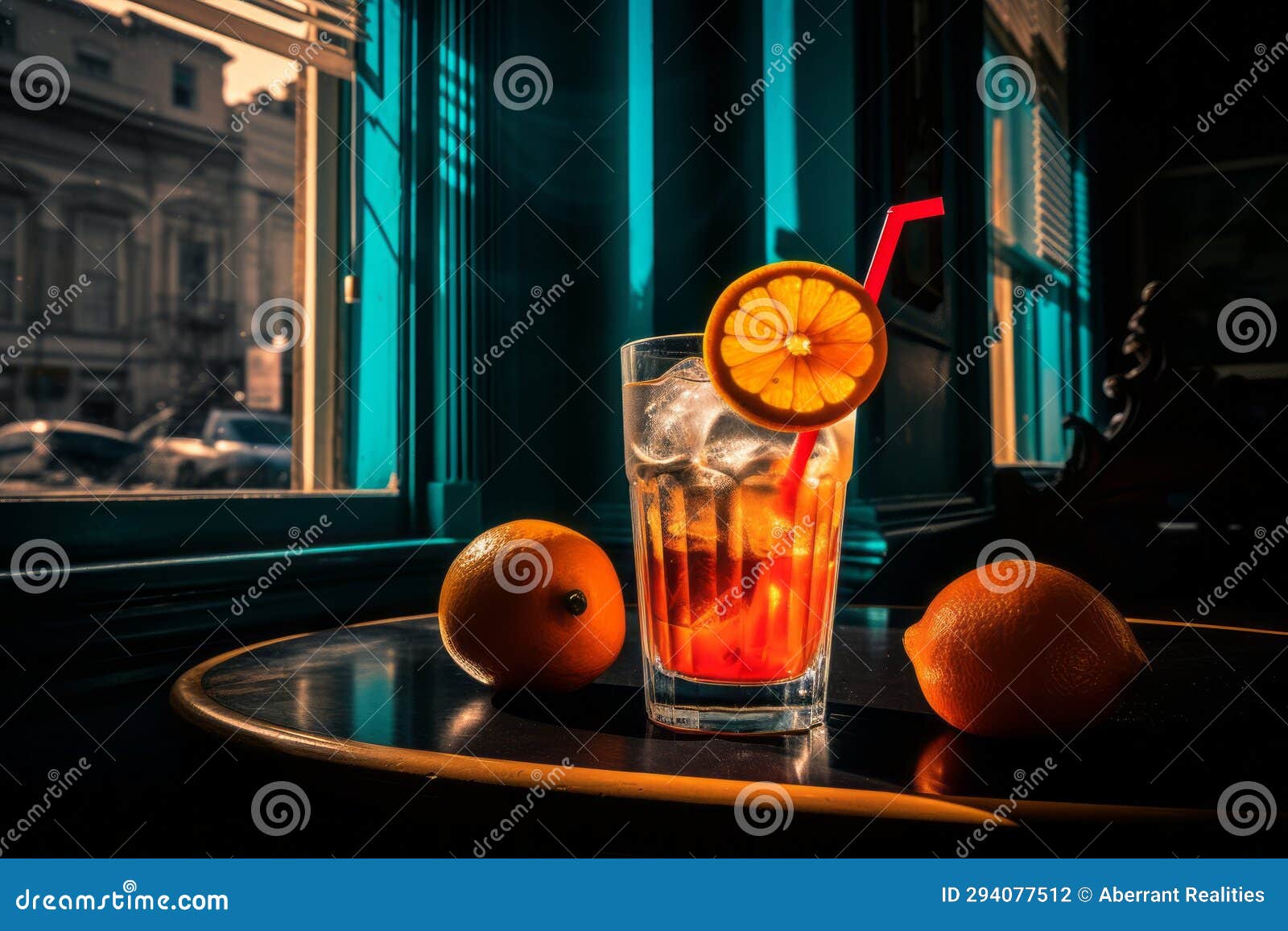 Slice Of Window In The Wall. See Structure And Layers. Stock ...