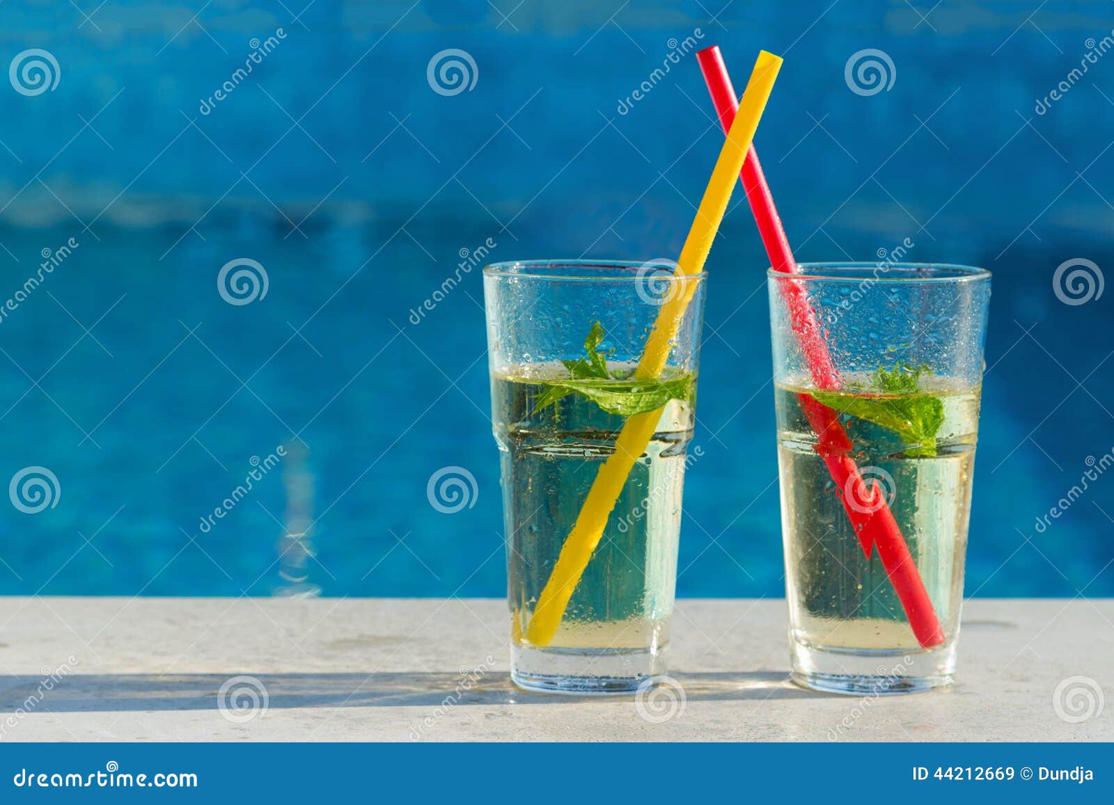 Drink by the pool stock image. Image of relax, summer - 44212669
