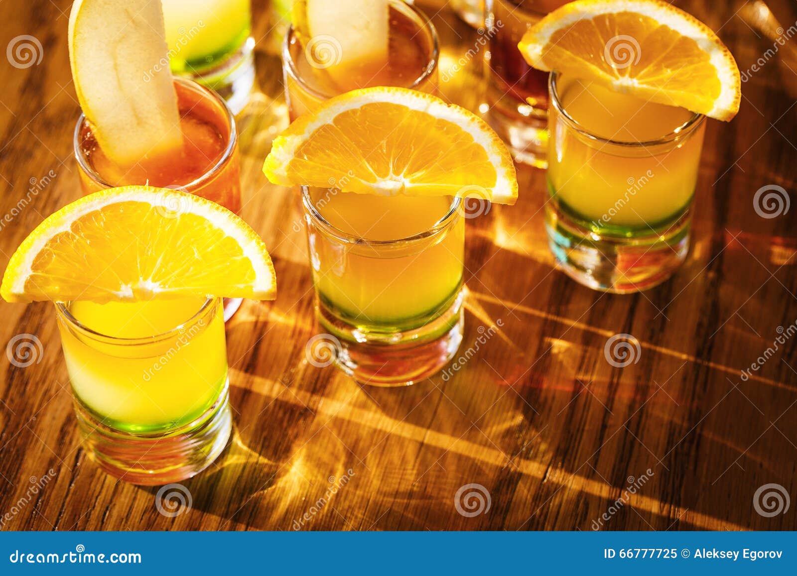 Drink shots with fruits stock image. Image of drinks - 66777725