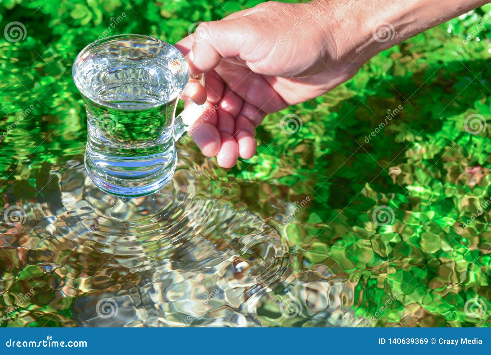 Drinkable, Pure, Clean and Hygiene Natural Waters Stock Image - Image ...