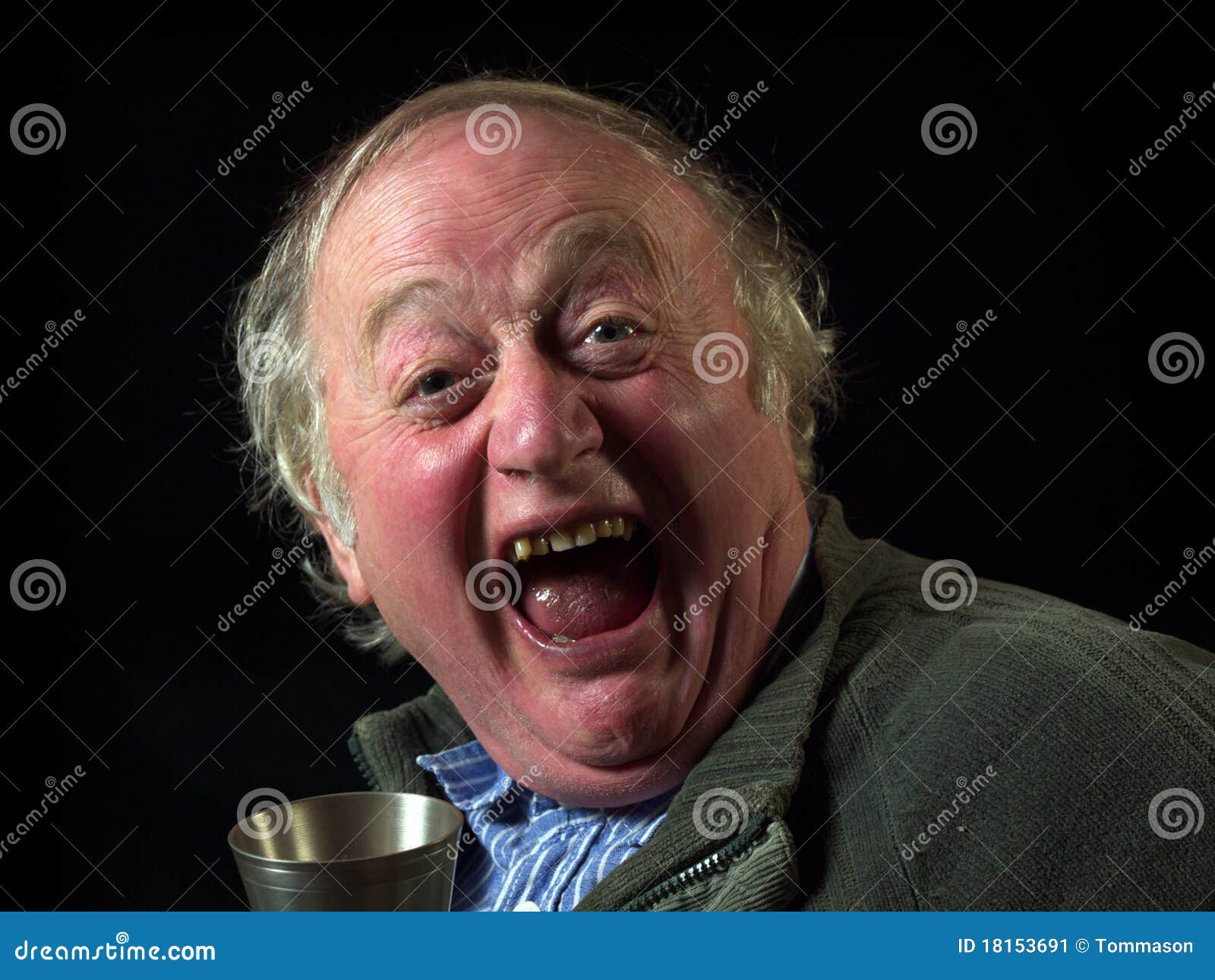 Drinker stock image. Image of character, drinker, portrait - 18153691