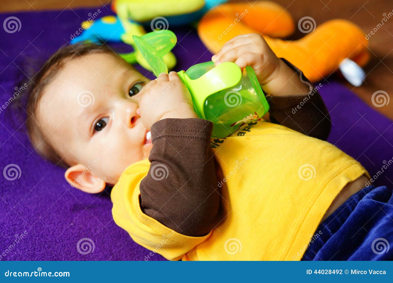 Drinking baby stock photo. Image of baby, person, practicing - 44028492