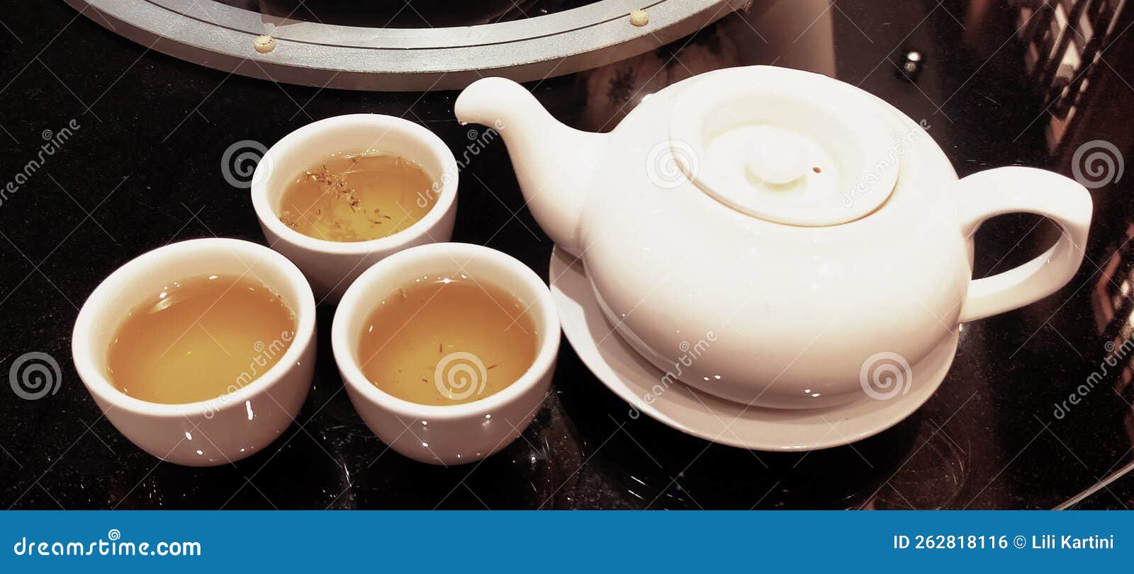 Drinking Chinese Tea is the Key To Health and Longevity Stock Photo ...