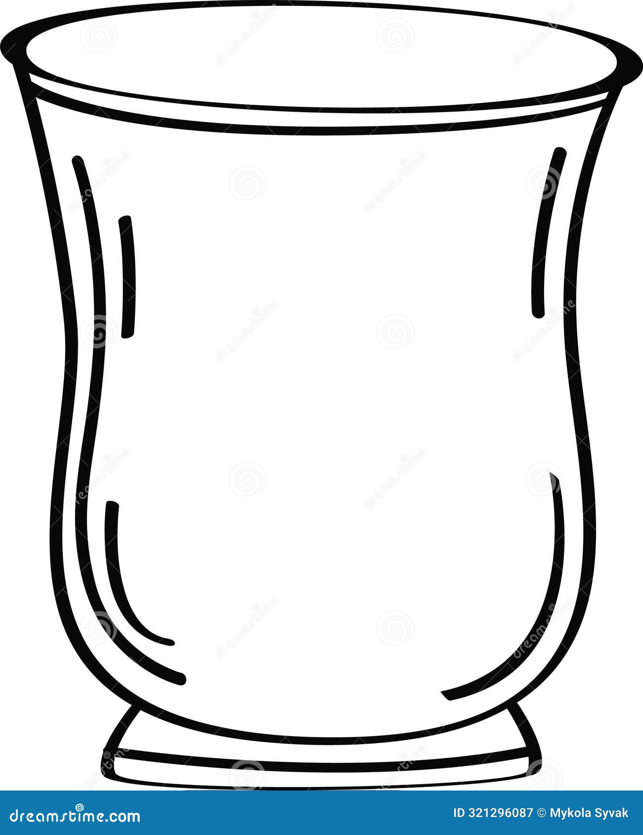 Drinking Glass Doodle stock illustration. Illustration of drawing ...