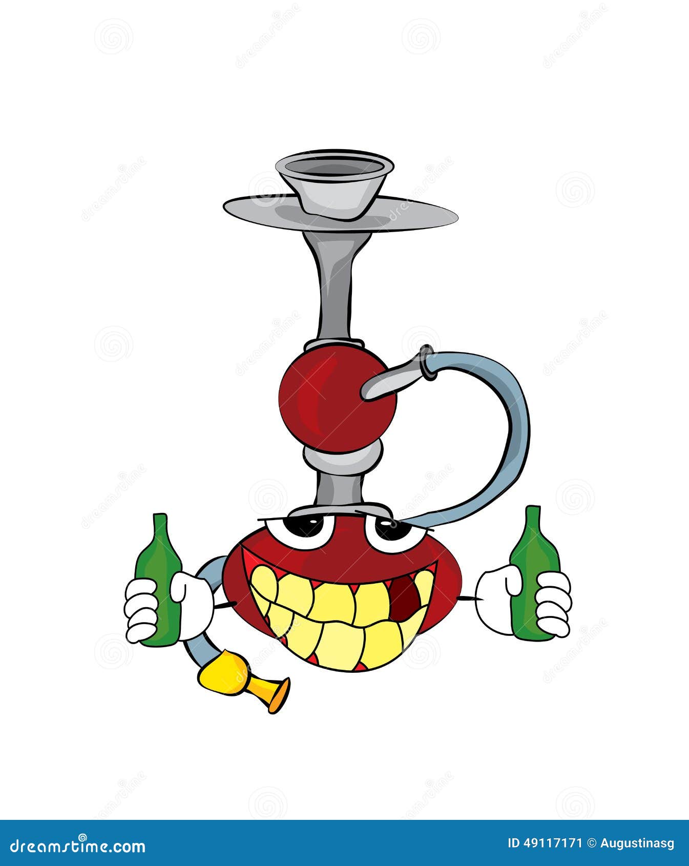 Hookah Cartoon Stock Illustration | CartoonDealer.com #49117351