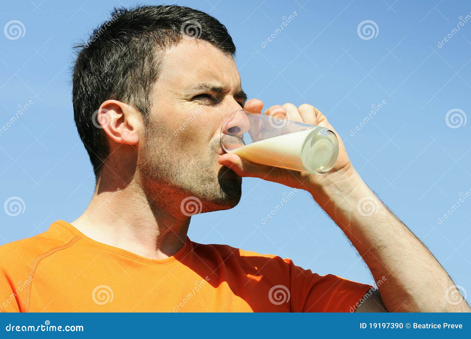Drinking milk stock photo. Image of food, cheerful, care - 19197390