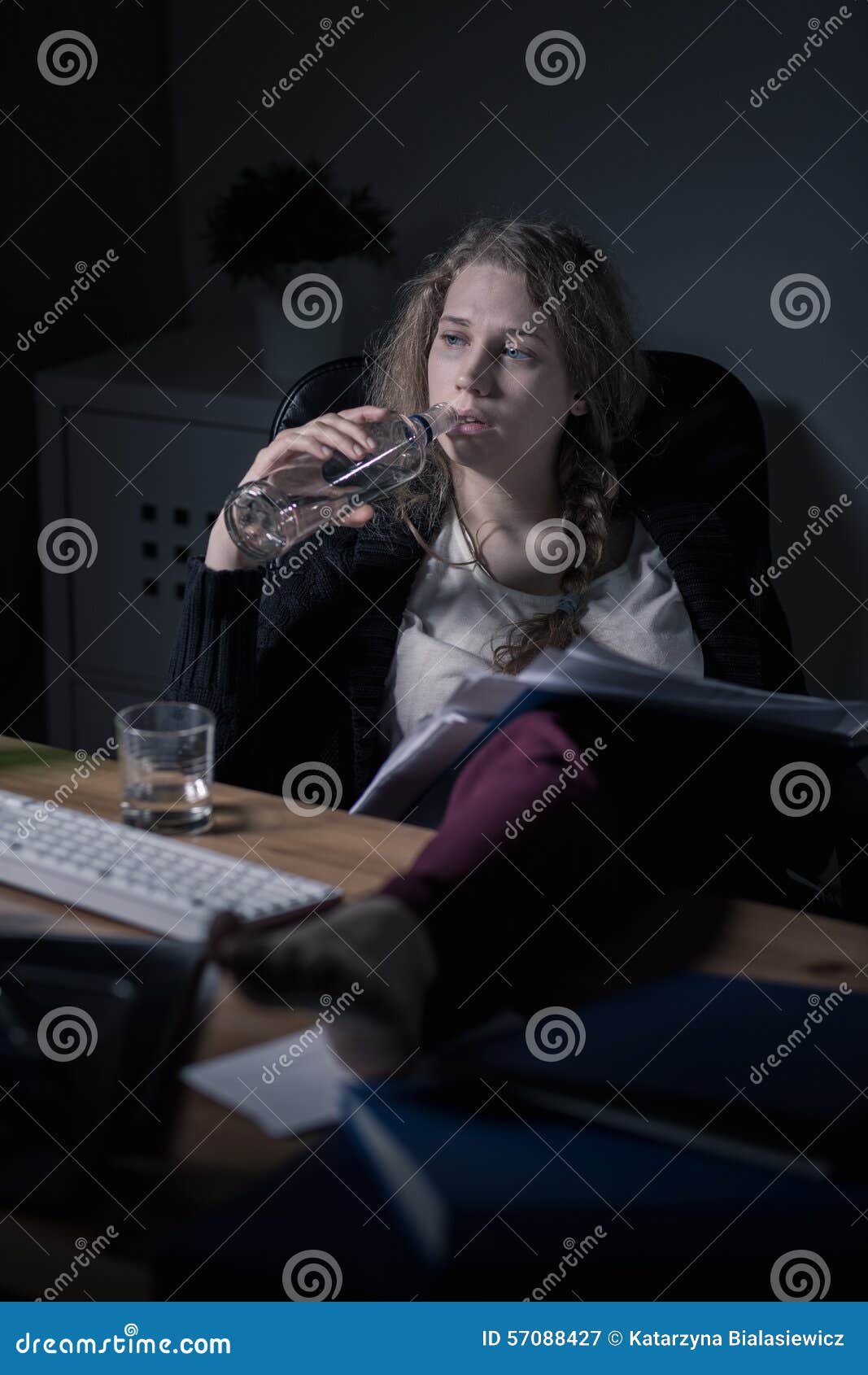 Drinking at office stock image. Image of hangover, habit - 57088427