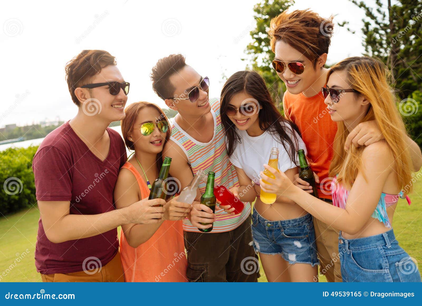 Drinking at the party stock image. Image of bottle, leisure - 49539165