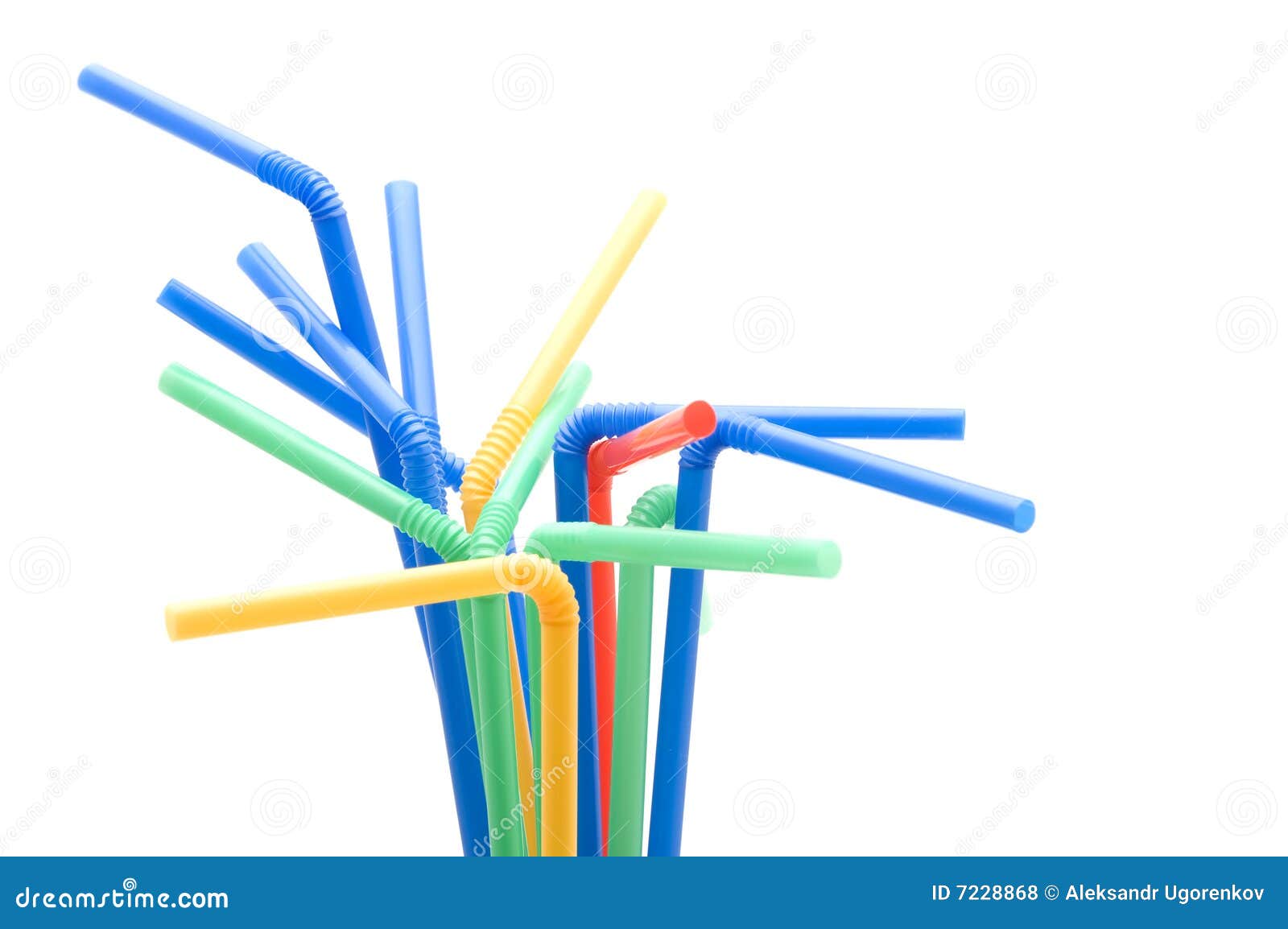Drinking straws close up stock photo. Image of circle - 7228868
