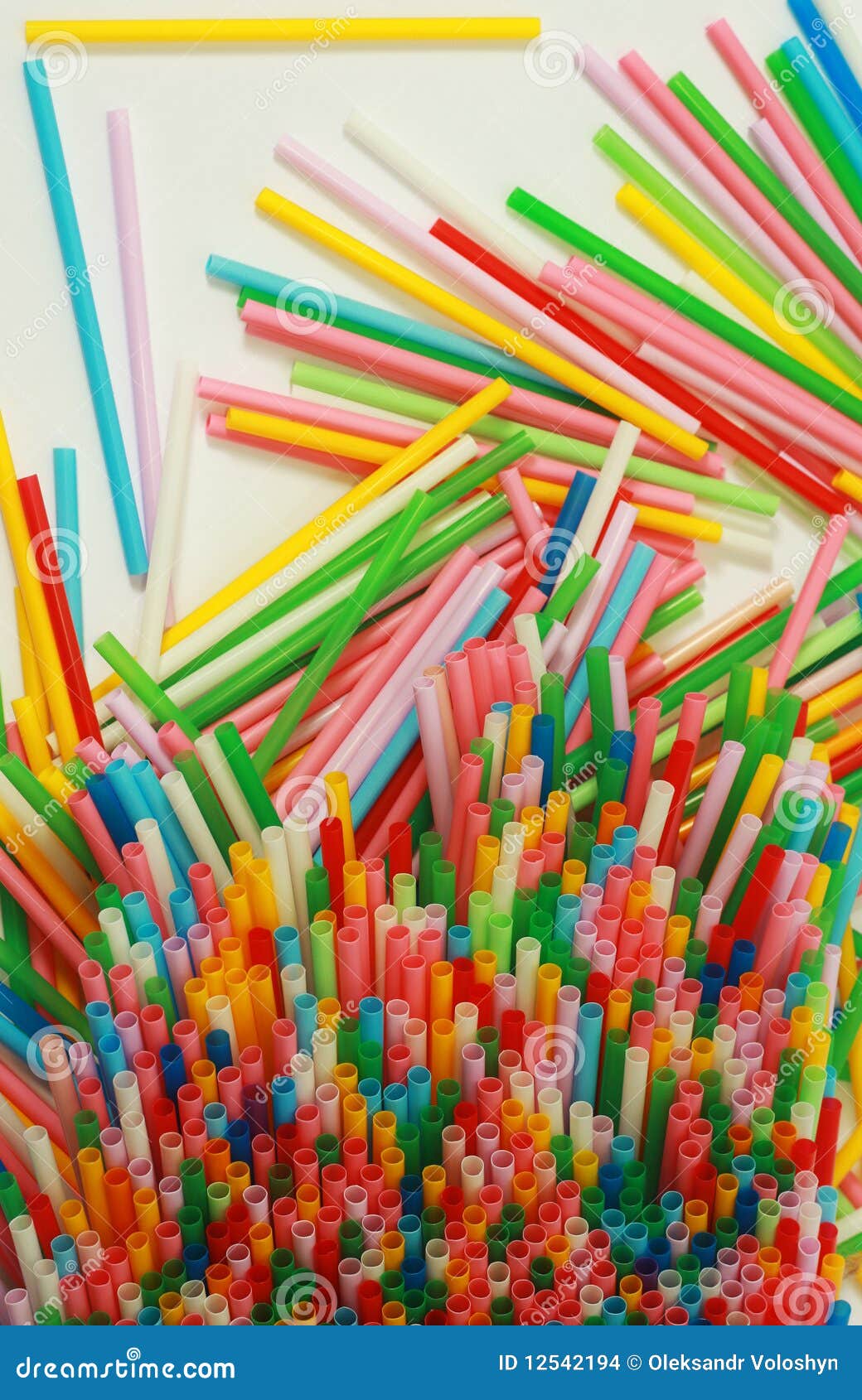 Drinking straws pattern stock photo. Image of objects - 12542194