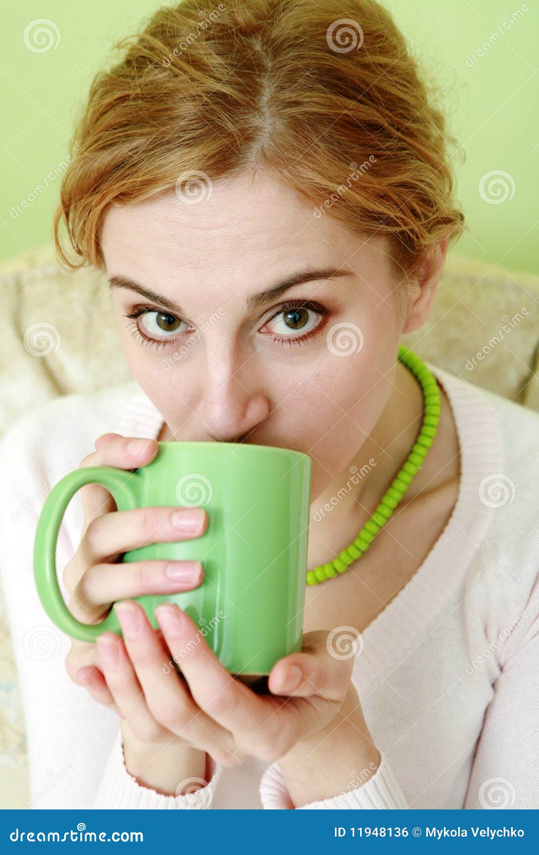 Drinking tea stock photo. Image of breakfast, rest, face - 11948136