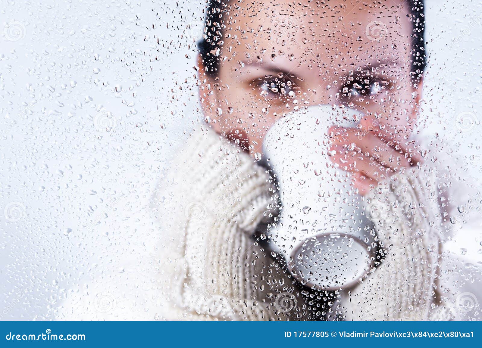 Drinking tea stock image. Image of beverage, blur, horizontal - 17577805