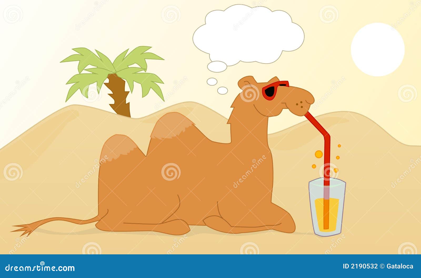 Drinking & Thinking Camel Picture. Image: 2190532