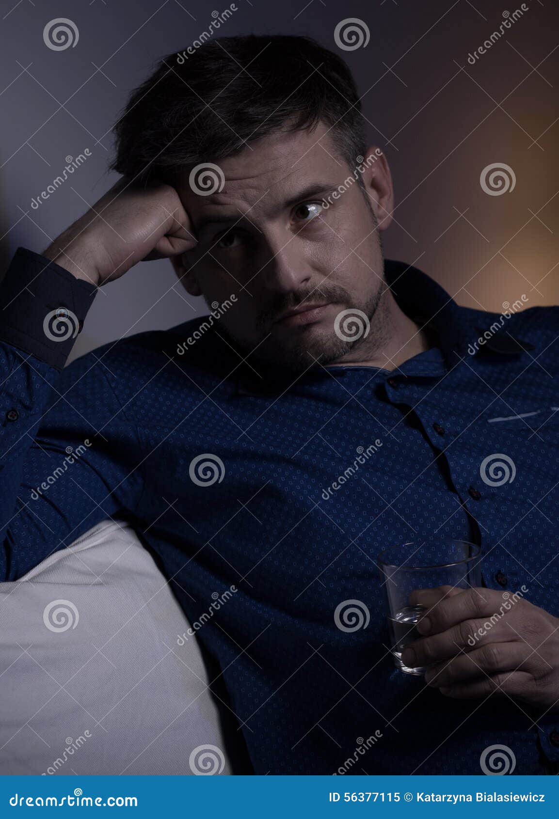 Drinking vodka at night stock image. Image of home, alcoholic - 56377115