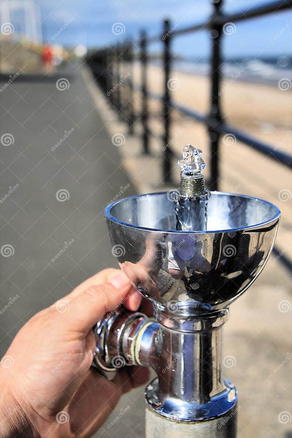 Drinking Water Fountain stock photo. Image of railings - 5952096