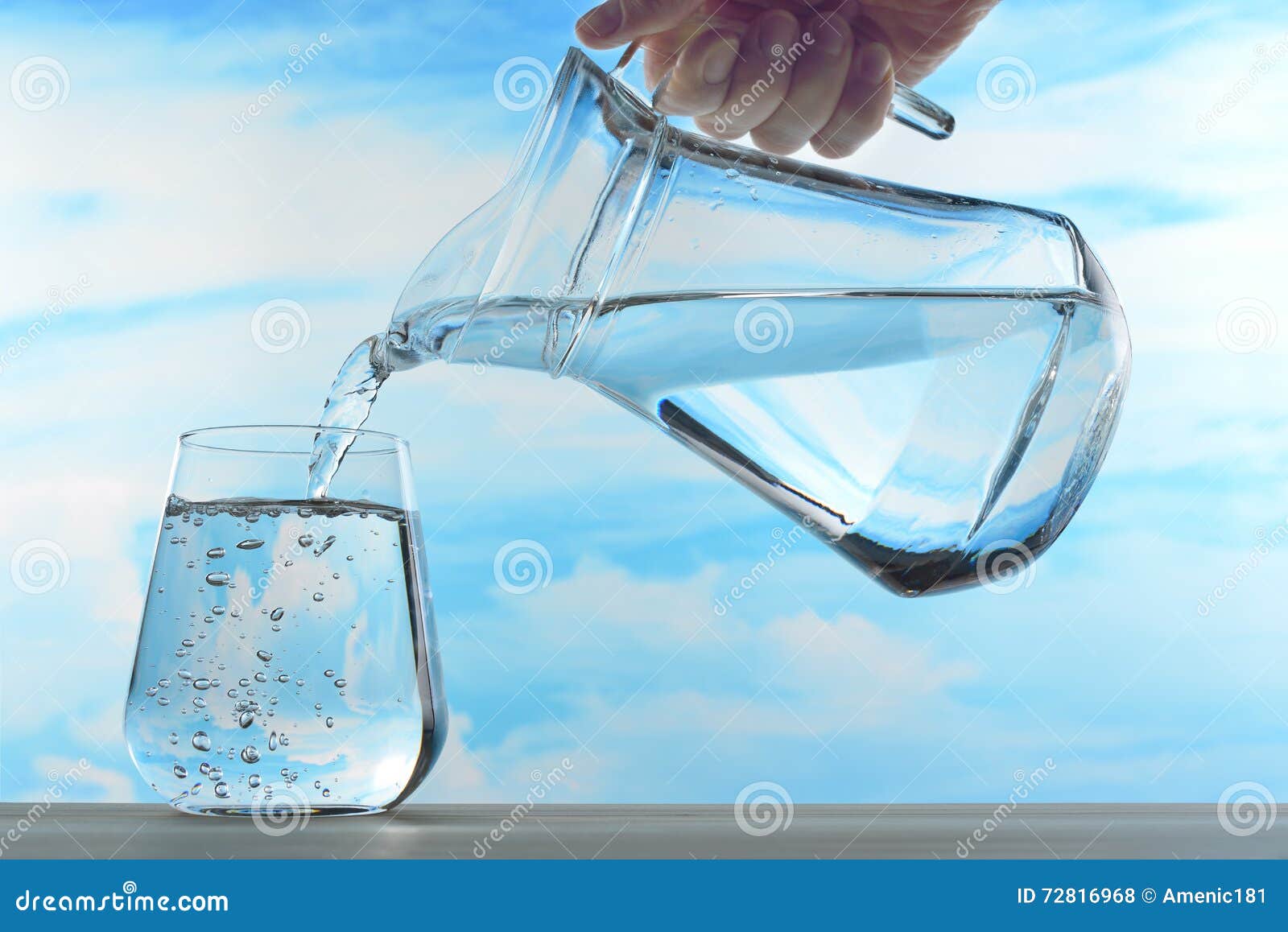 Drinking water stock photo. Image of fresh, nature, natural - 72816968