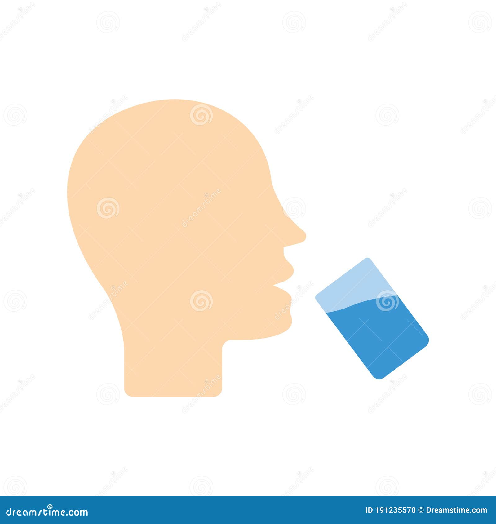 Drinking, Water, Man Icon. Simple Color Vector Elements of Aqua Icons ...