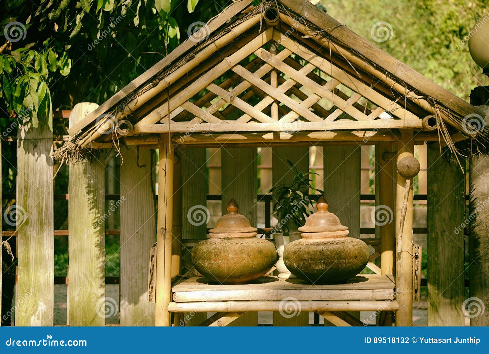 Drinking water pot stock photo. Image of brown, drinking - 89518132