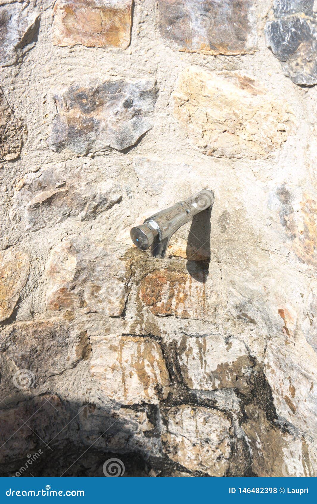 Drinking Water Source in a Recreational Area Stock Photo - Image of ...