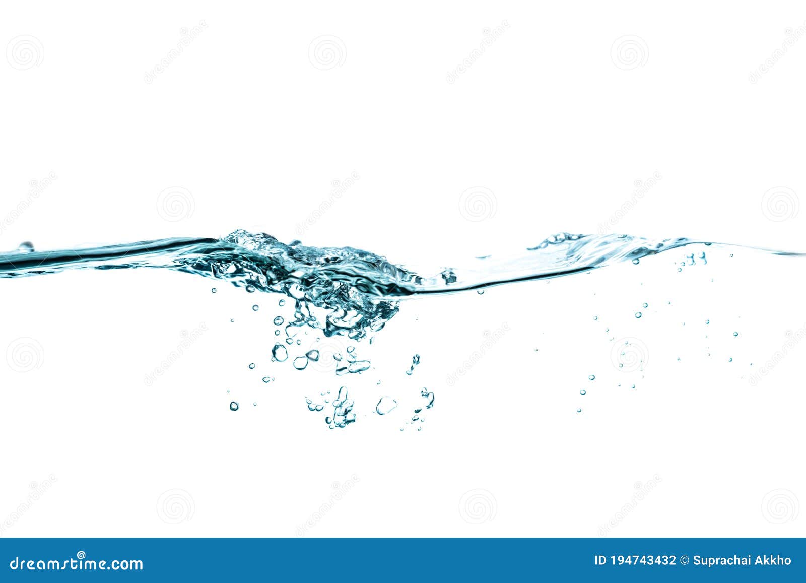 Drinking Water Splash Isolated On White Royalty-Free Stock Image ...