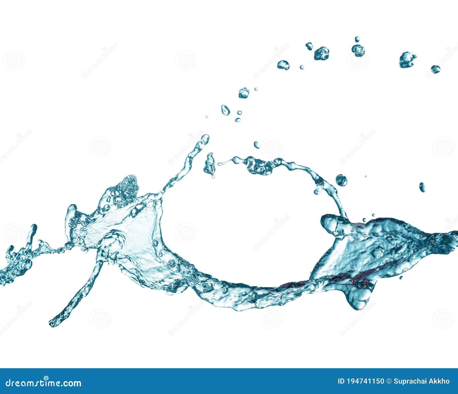 Drinking Water Splash Isolated on White Stock Photo - Image of isolated ...