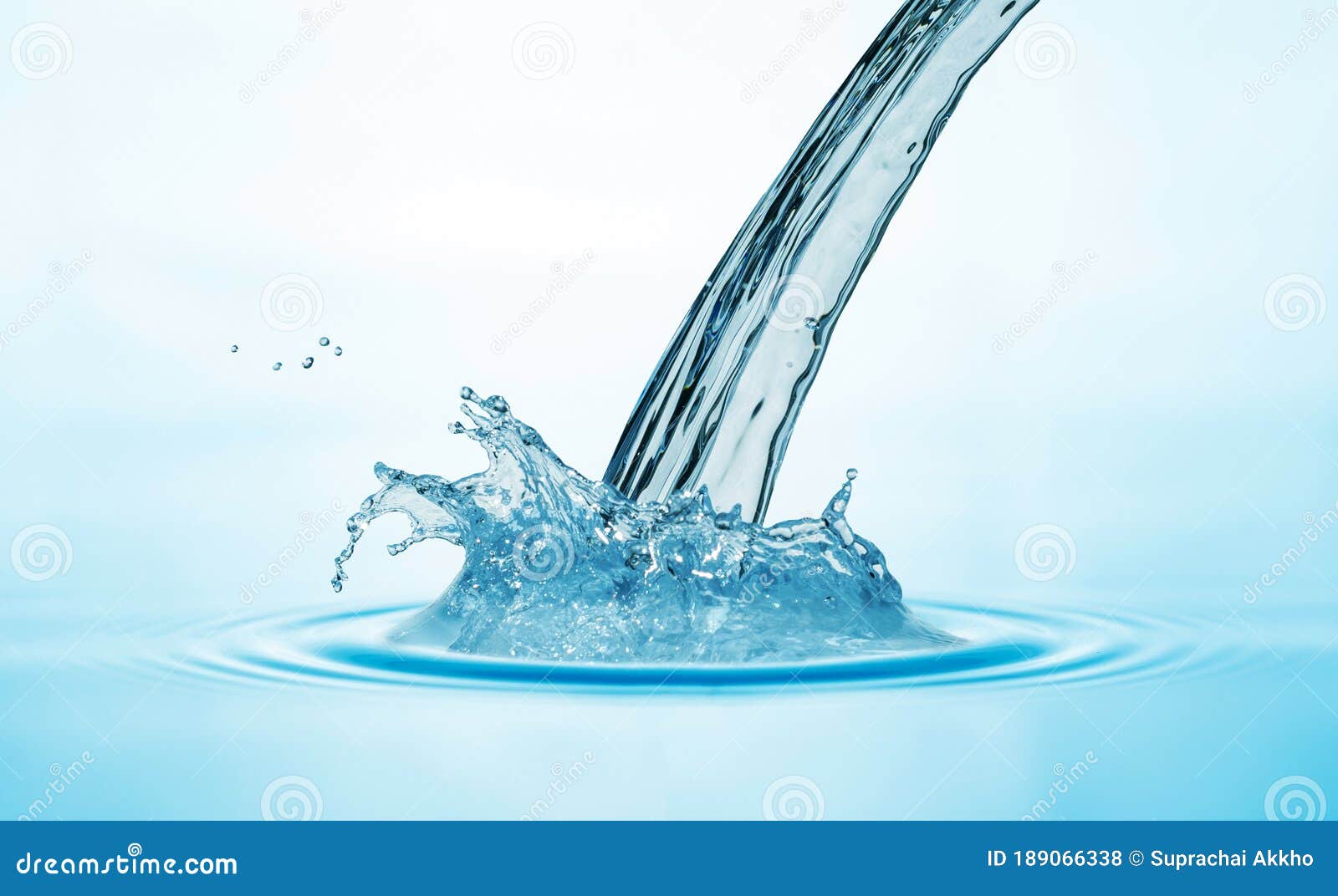 Drinking Water Splash White Background Stock Photography ...