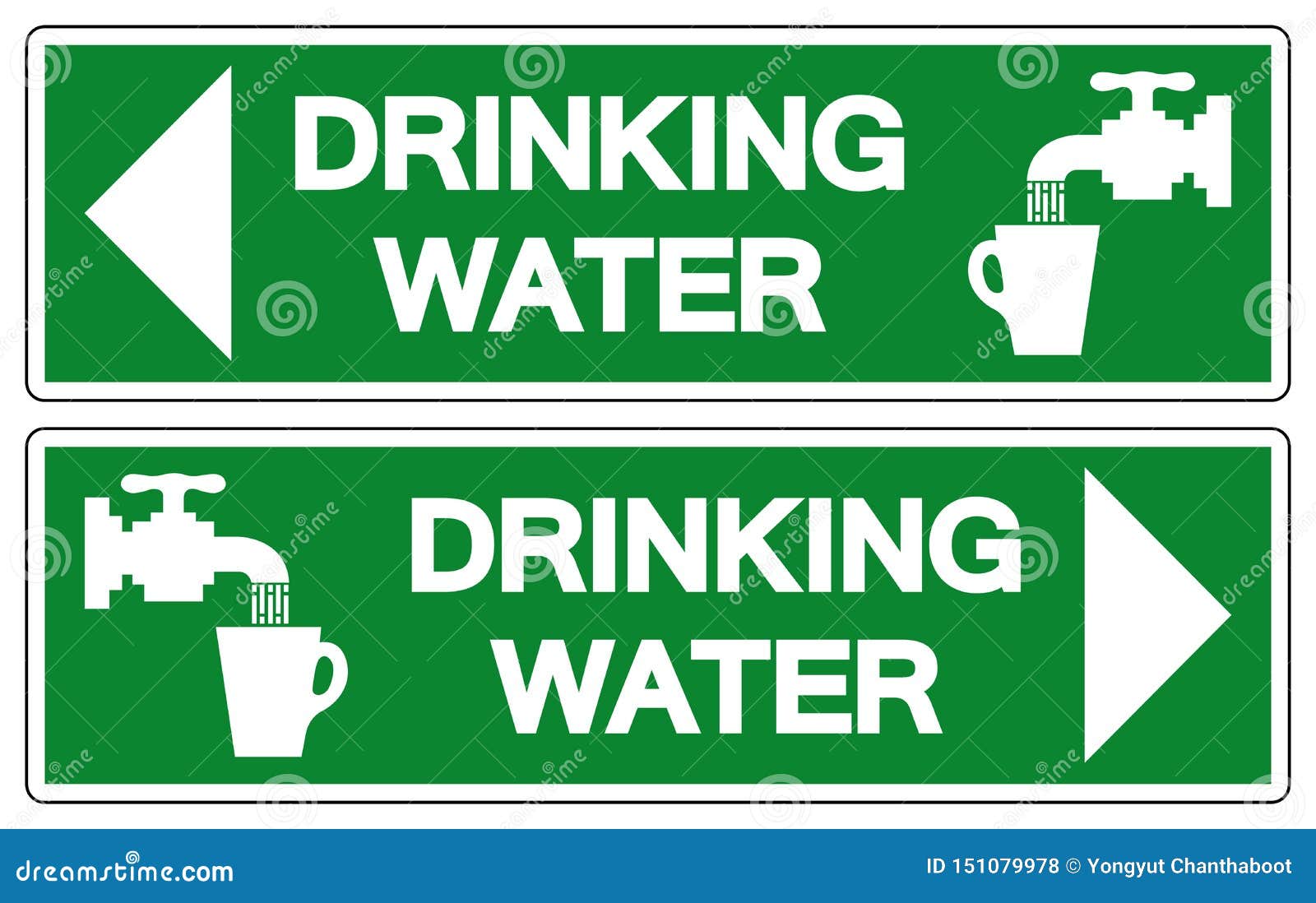 Drinking Water Sign