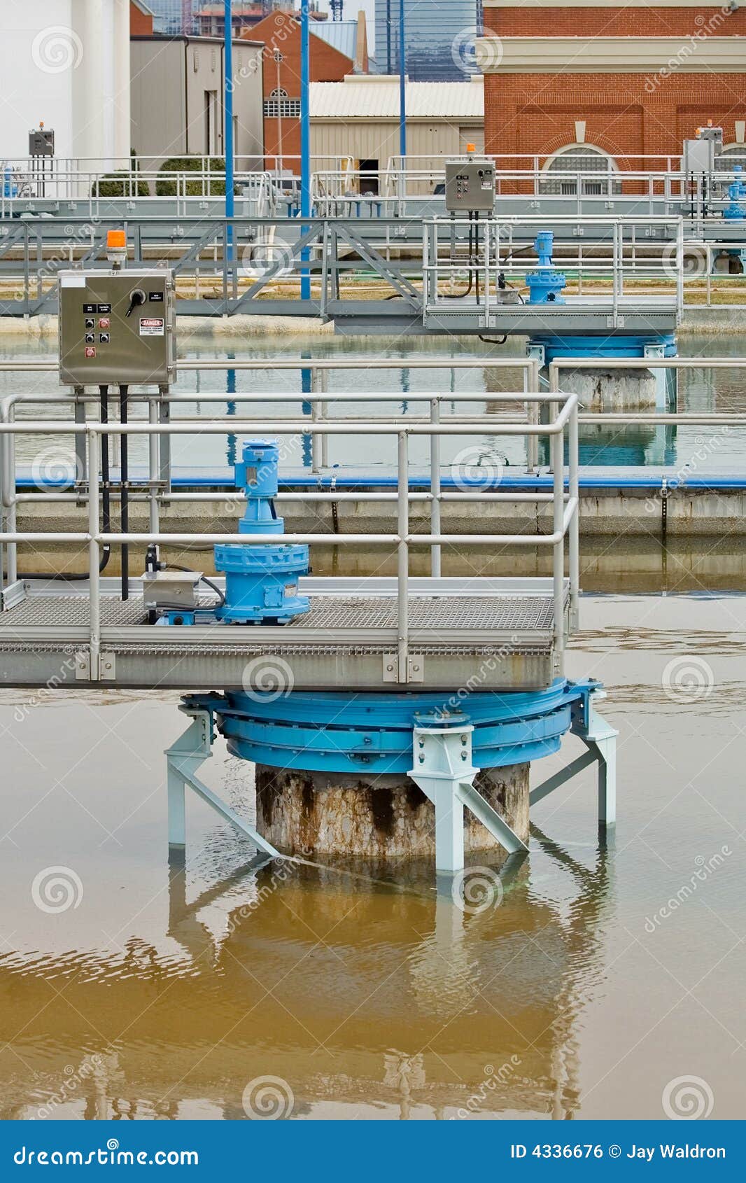 Drinking Water Treatment Plant Stock Photo - Image of settling ...