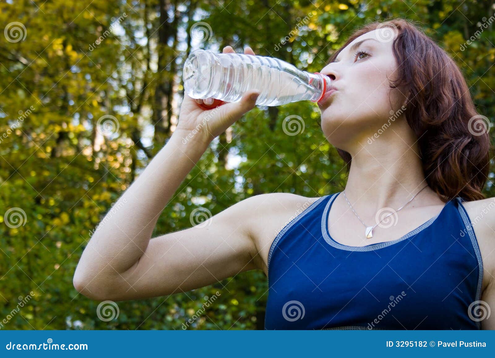 Drinking woman stock photo. Image of runner, lifestyle - 3295182