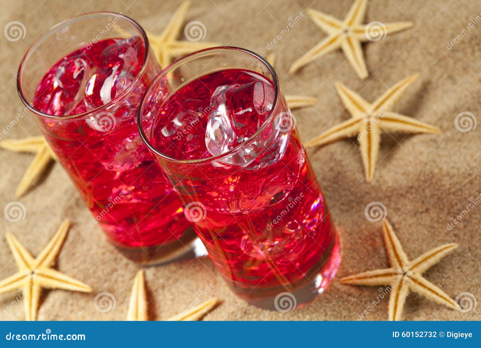 Drinks on the beach stock photo. Image of cool, ocean - 60152732