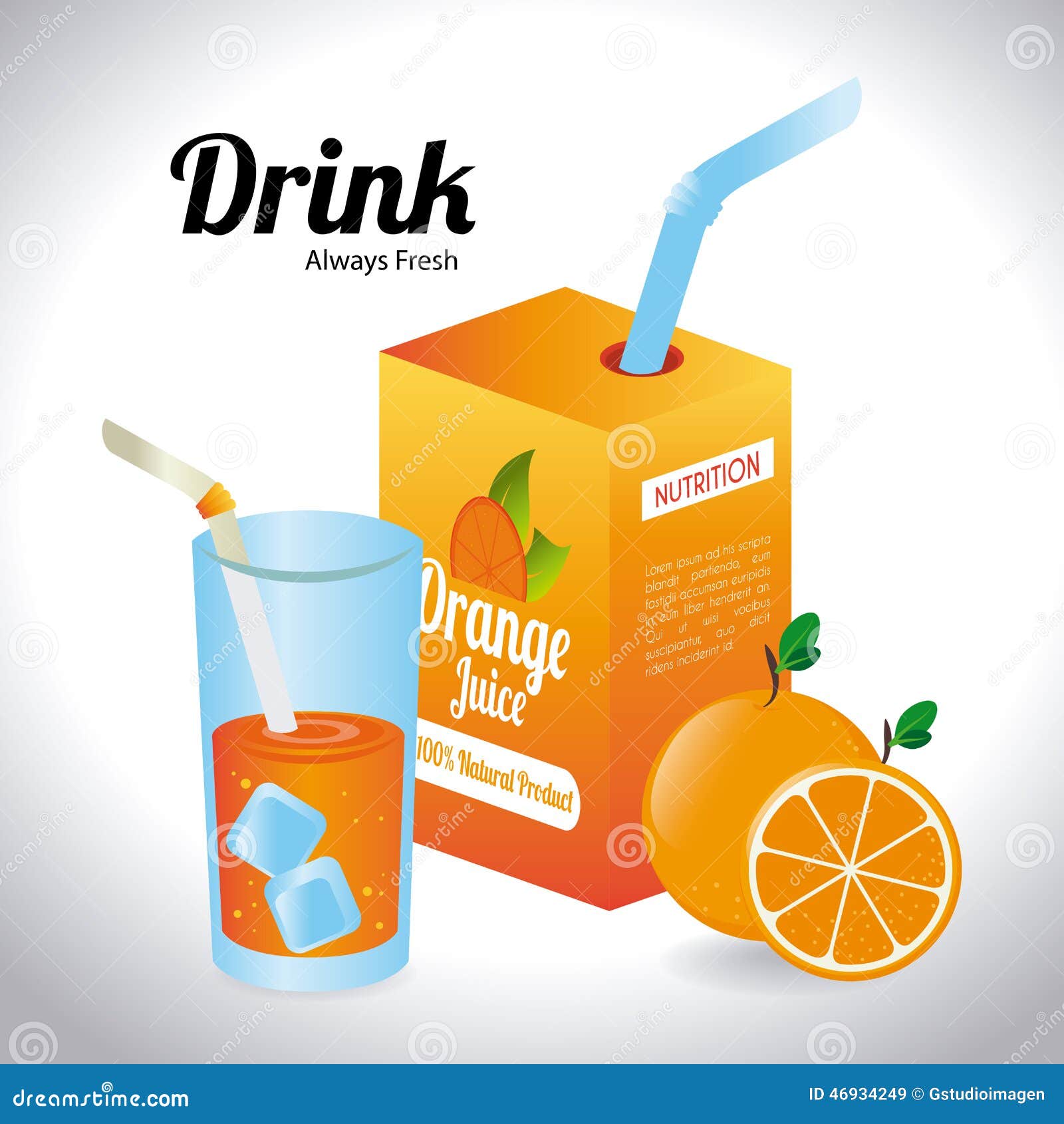 Drinks design stock vector. Illustration of bottle, symbol - 46934249