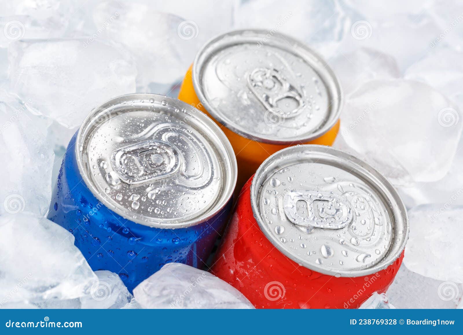 Drinks Lemonade Cola Drink Softdrinks in Cans Stock Photo - Image of ...