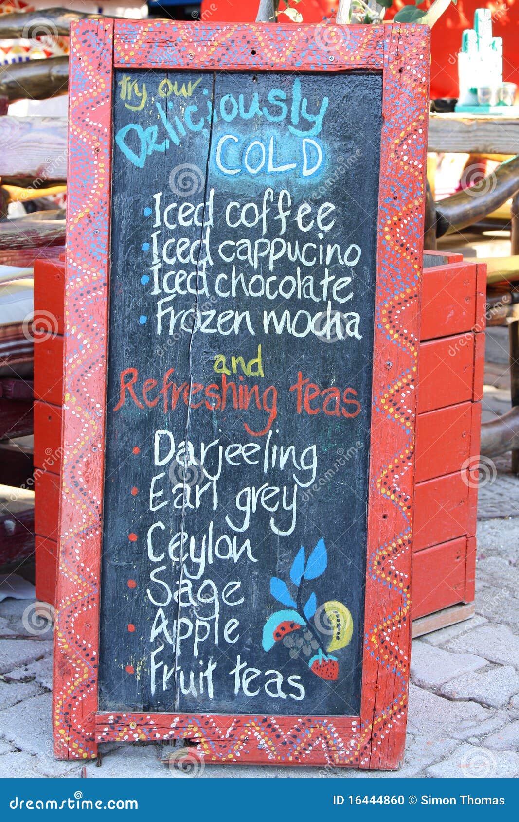 Drinks Menu Board stock photo. Image of drink, menu, board - 16444860