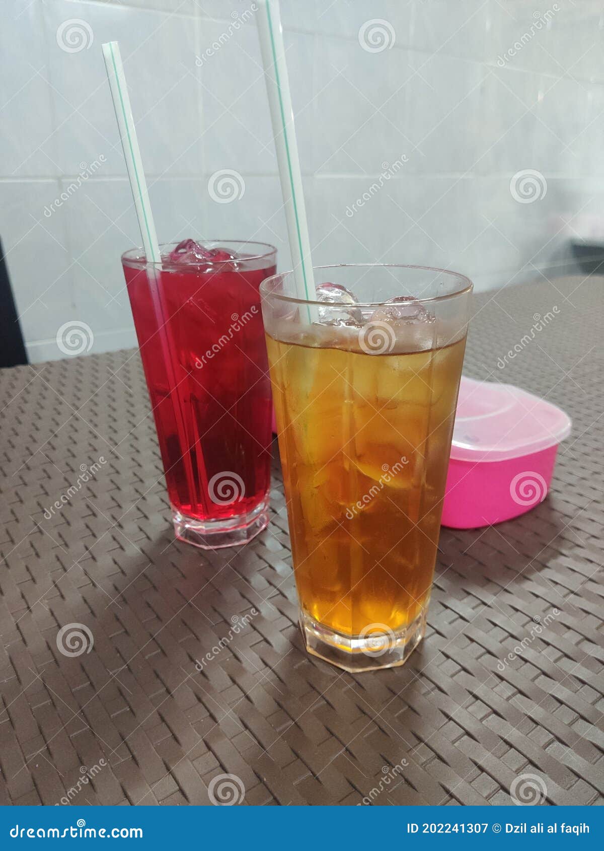 Drink Teh O Ice Sirap Ice Malaysia Stock Image - Image of sirap ...