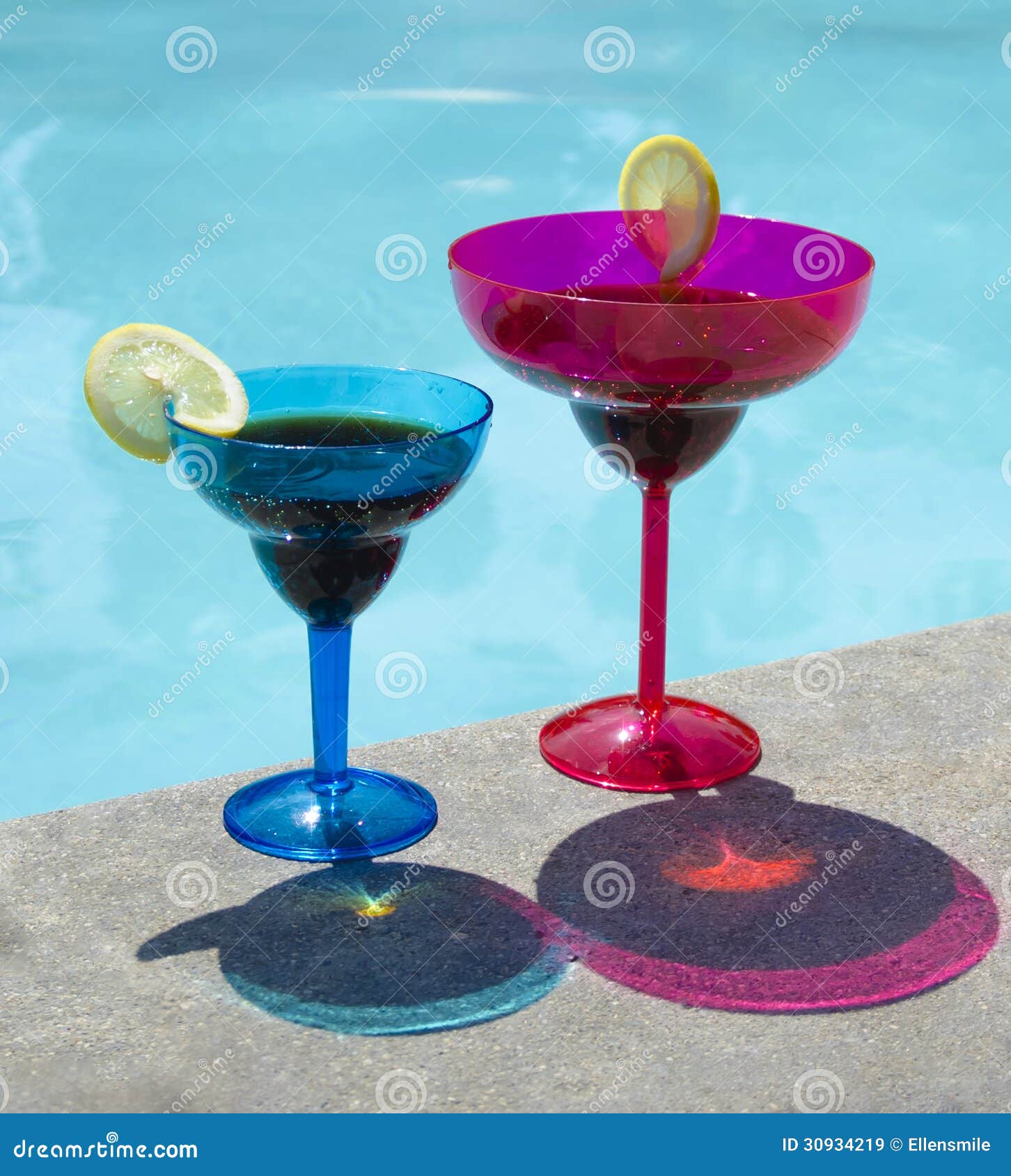 Drinks by the pool stock image. Image of bright, refreshment - 30934219