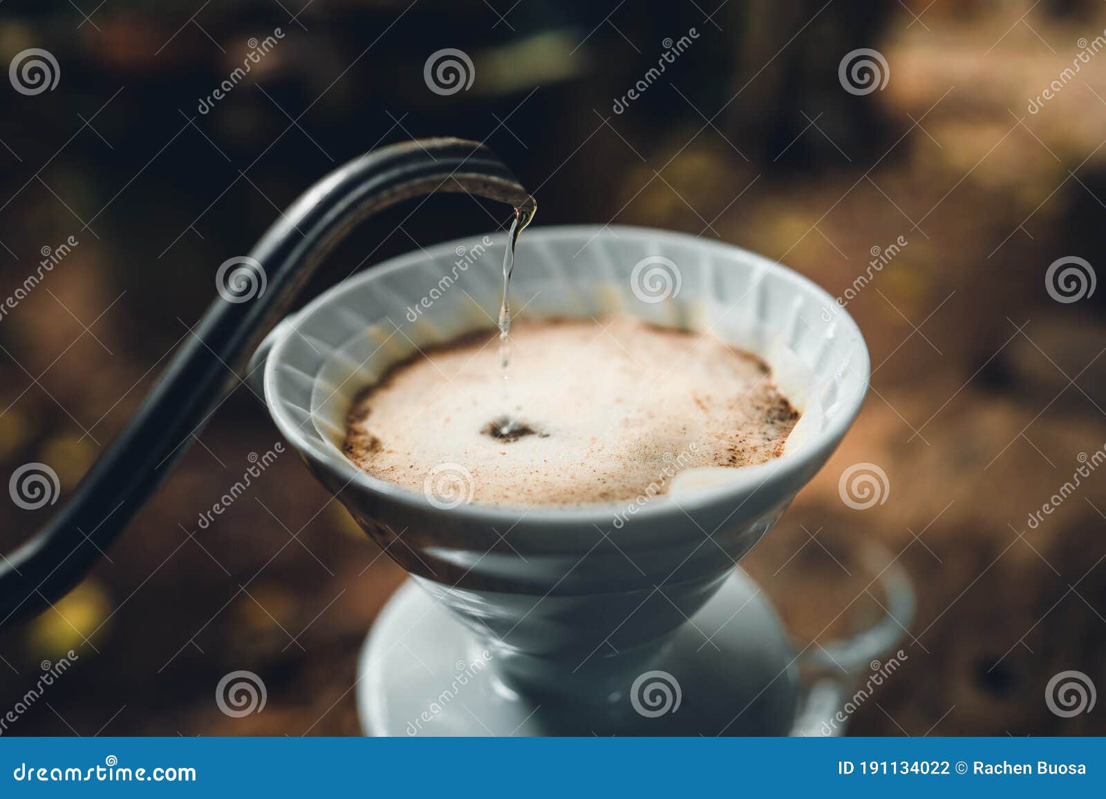 Drip Coffee Coffee at Home,Coffee in a Cup Stock Photo - Image of ...