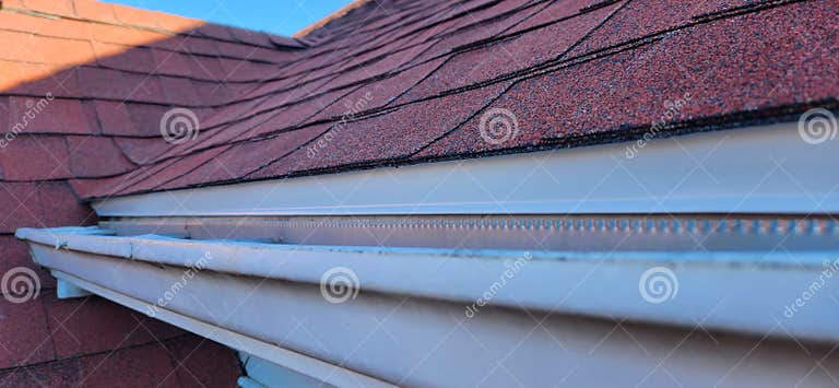 Drip Edge Along the Gutter Line Code Upgrade Stock Photo - Image of ...