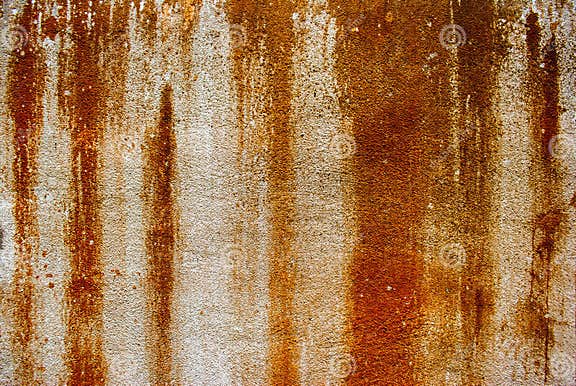 Drip rust on cement wall stock photo. Image of texture - 173283996