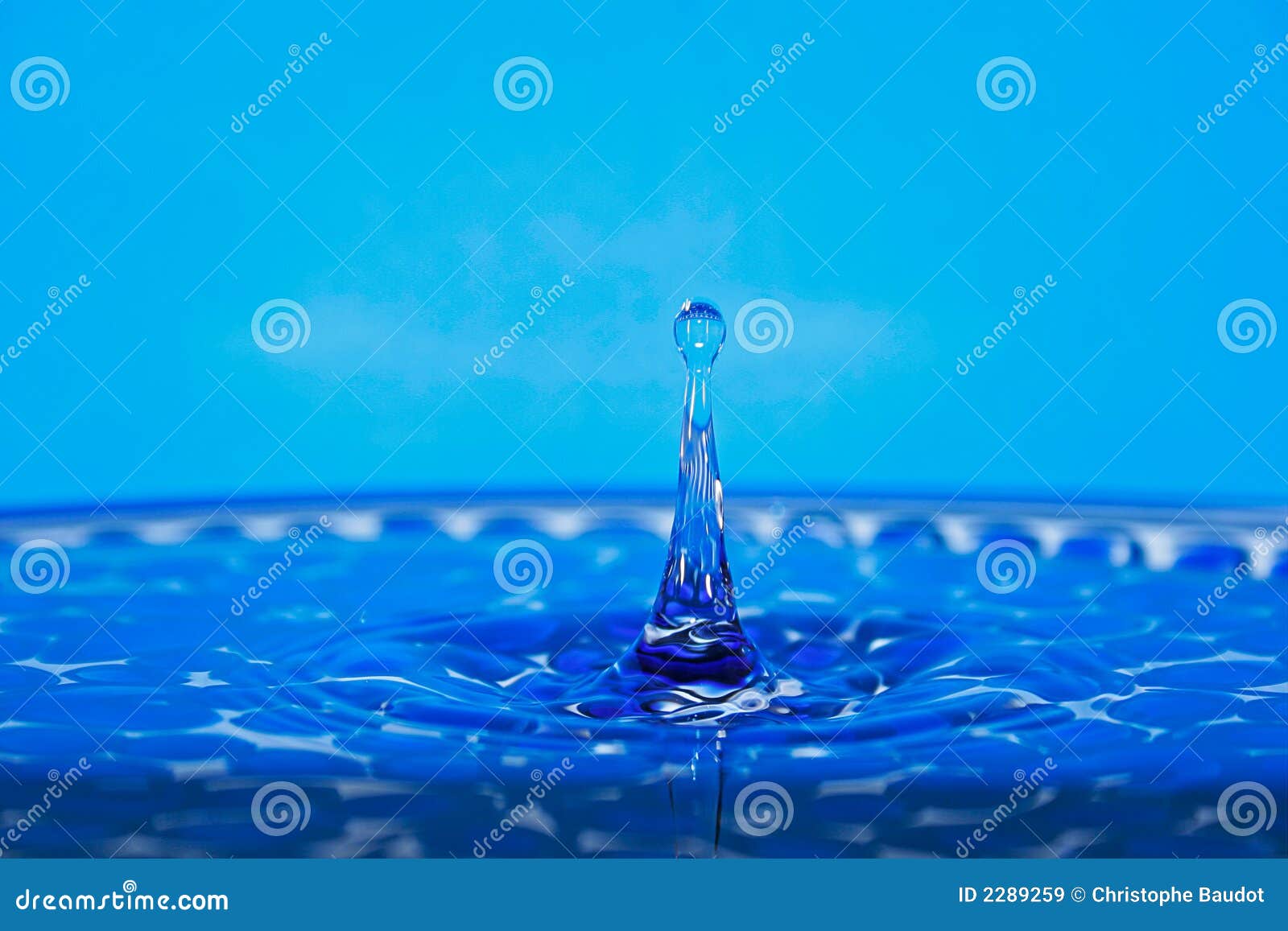 Drip of water stock image. Image of force, drink, drip - 2289259