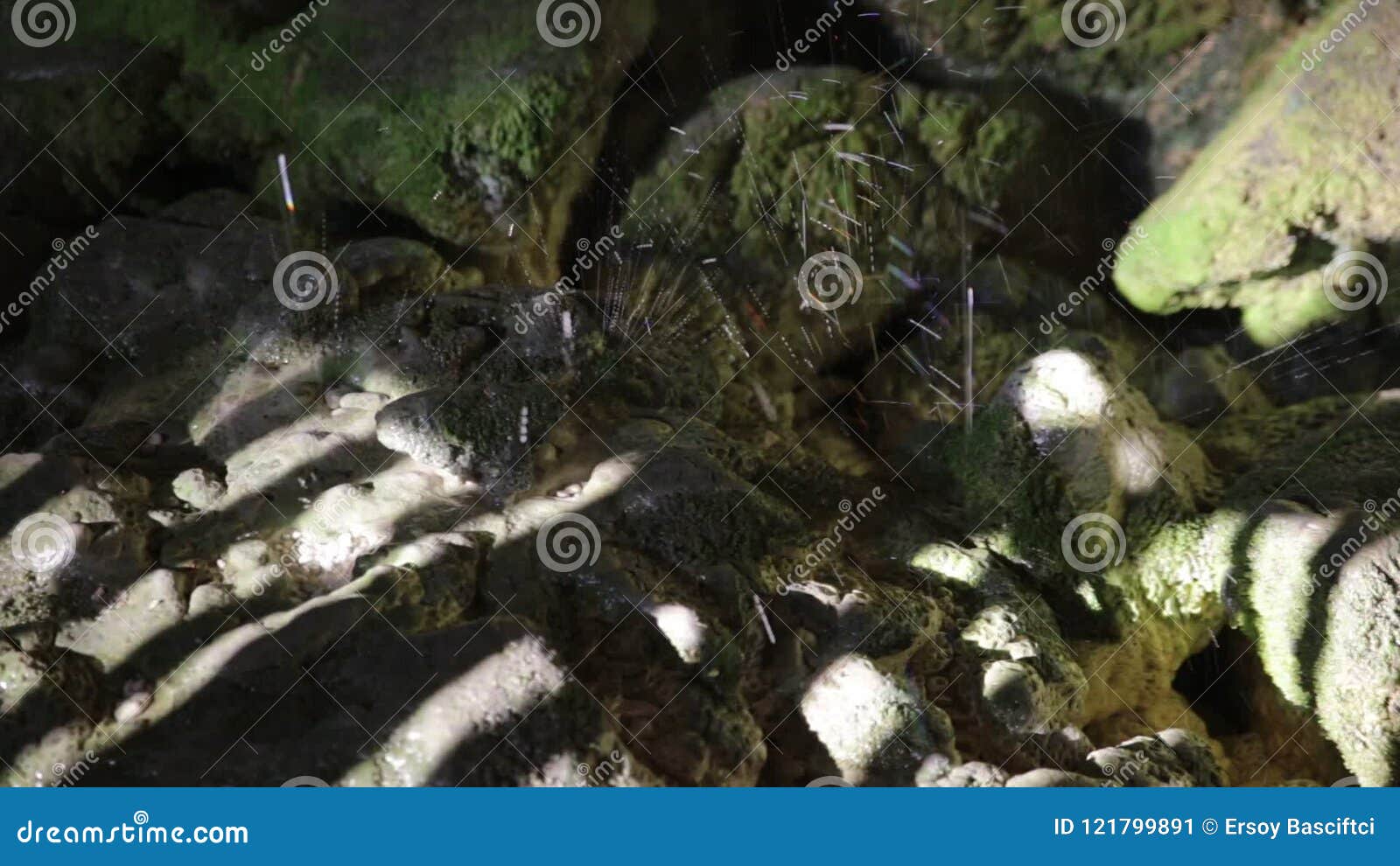 Drip a Waterdrop on Cave Surface Stock Video - Video of drop ...