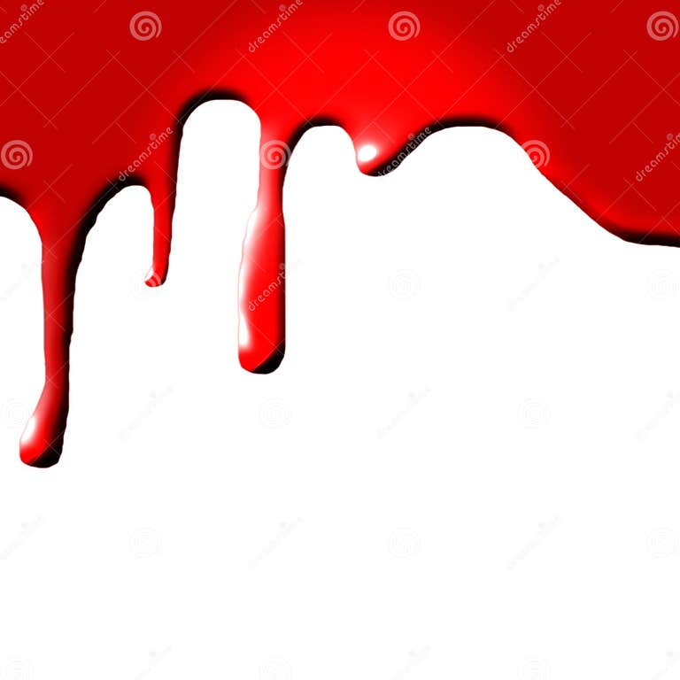 Dripping blood stock illustration. Illustration of liquid - 4336275