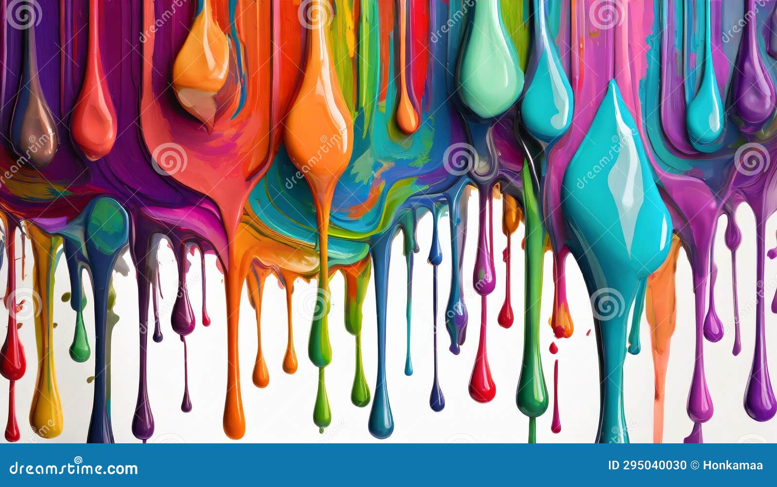 Dripping color stock illustration. Illustration of graphic - 295040030