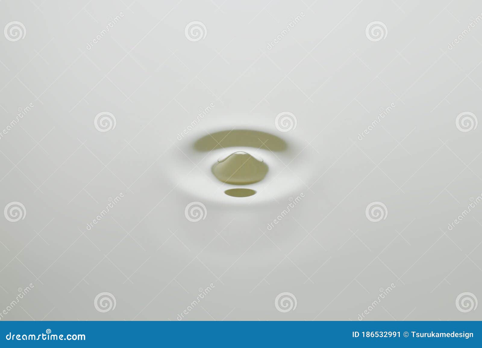 Dripping Colorless Oil on White Background. Stock Image - Image of ...