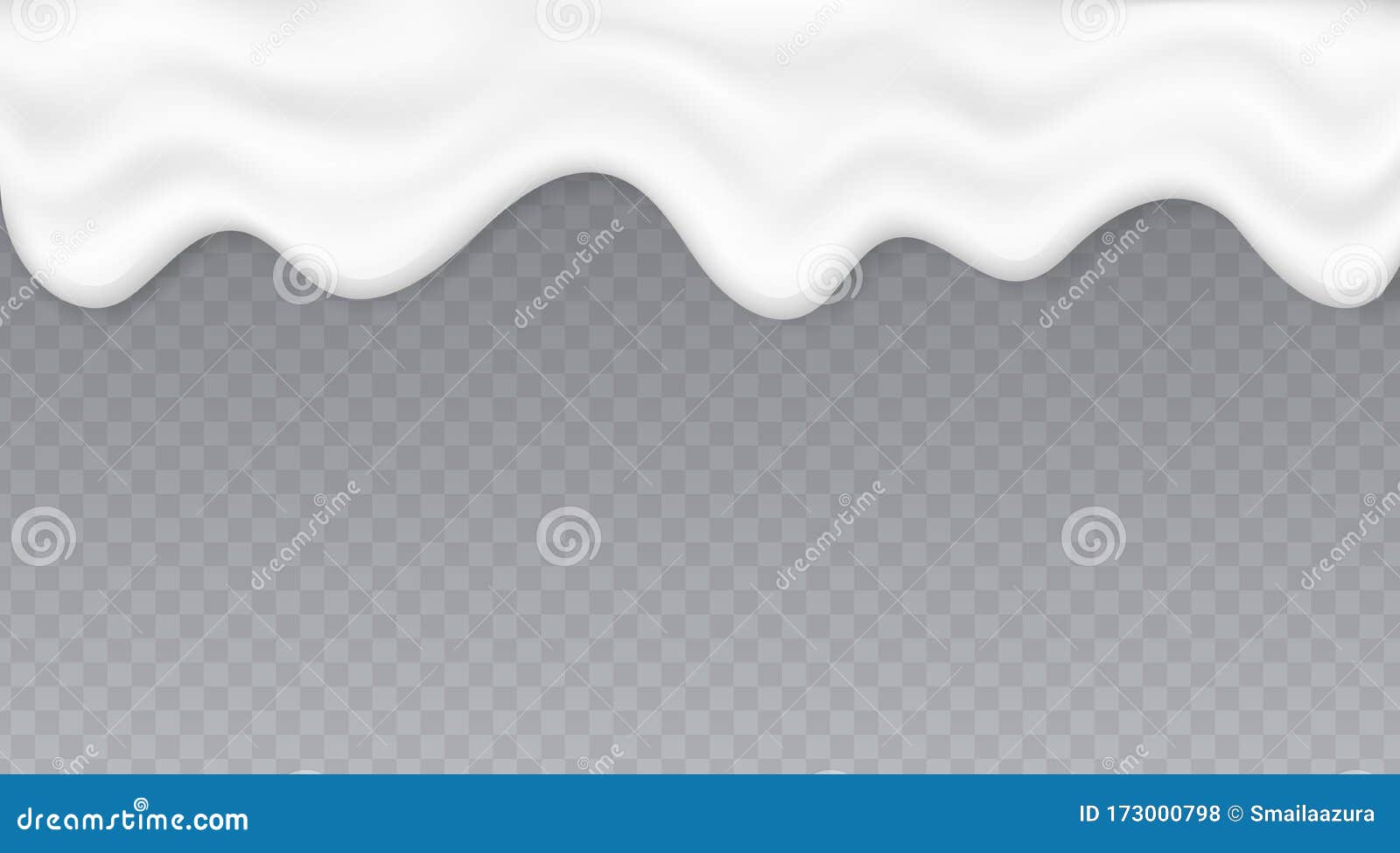Dripping Creamy Liquid, Yogurt Or Melted Ice Cream Splash, White Cream ... Dripping Creamy Liquid, Yogurt Or Melted Ice Cream Splash, White Cream ...