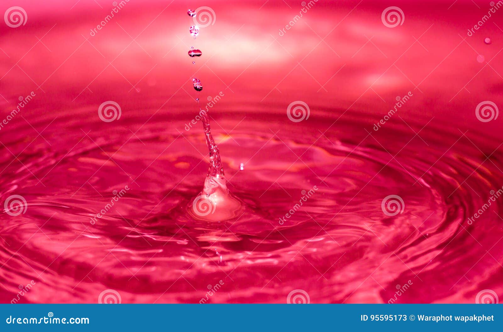 Dripping Down From The Roof Of The House Makes The Water Below Diffuse ...