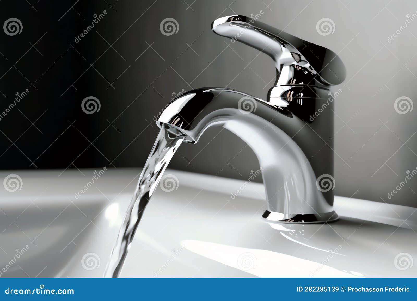 Dripping Faucet, AI Generated Stock Illustration - Illustration of ...
