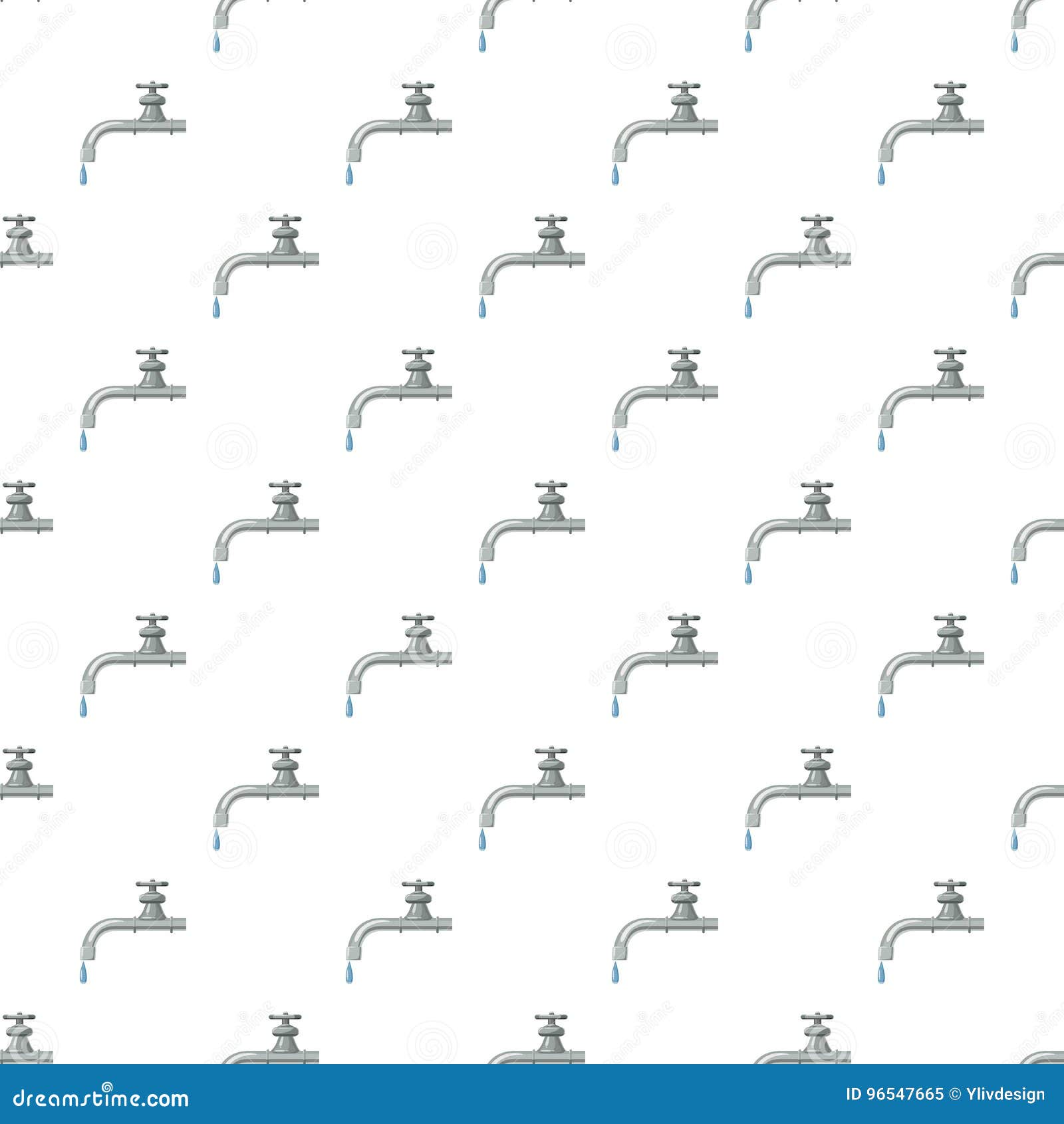 Dripping faucet pattern stock vector. Illustration of plumbing - 96547665 Dripping faucet pattern stock vector. Illustration of plumbing - 96547665