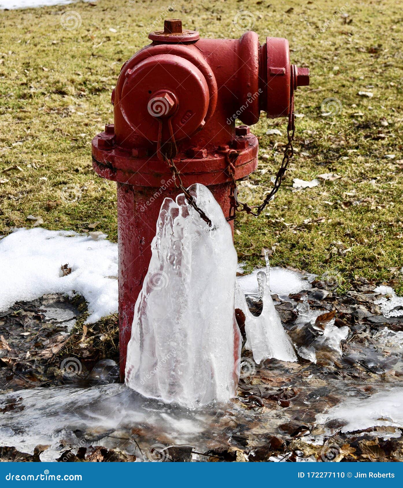 A Dripping, Freezing Fire Hydrant #3 Editorial Image - Image of 2020 ...