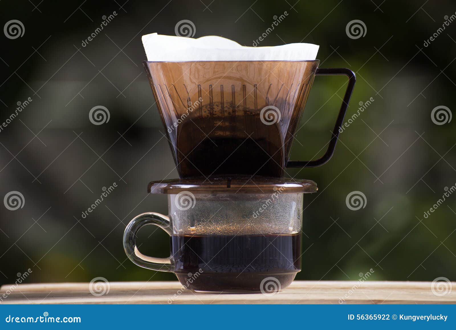 Dripping fresh hot coffee stock photo. Image of brewed - 56365922