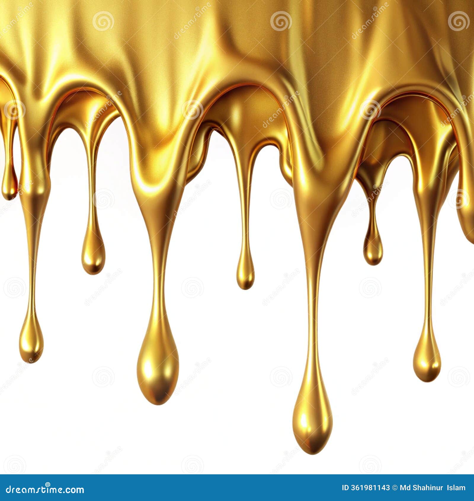 Dripping Gold Texture Liquid Stock Illustration - Illustration of ...